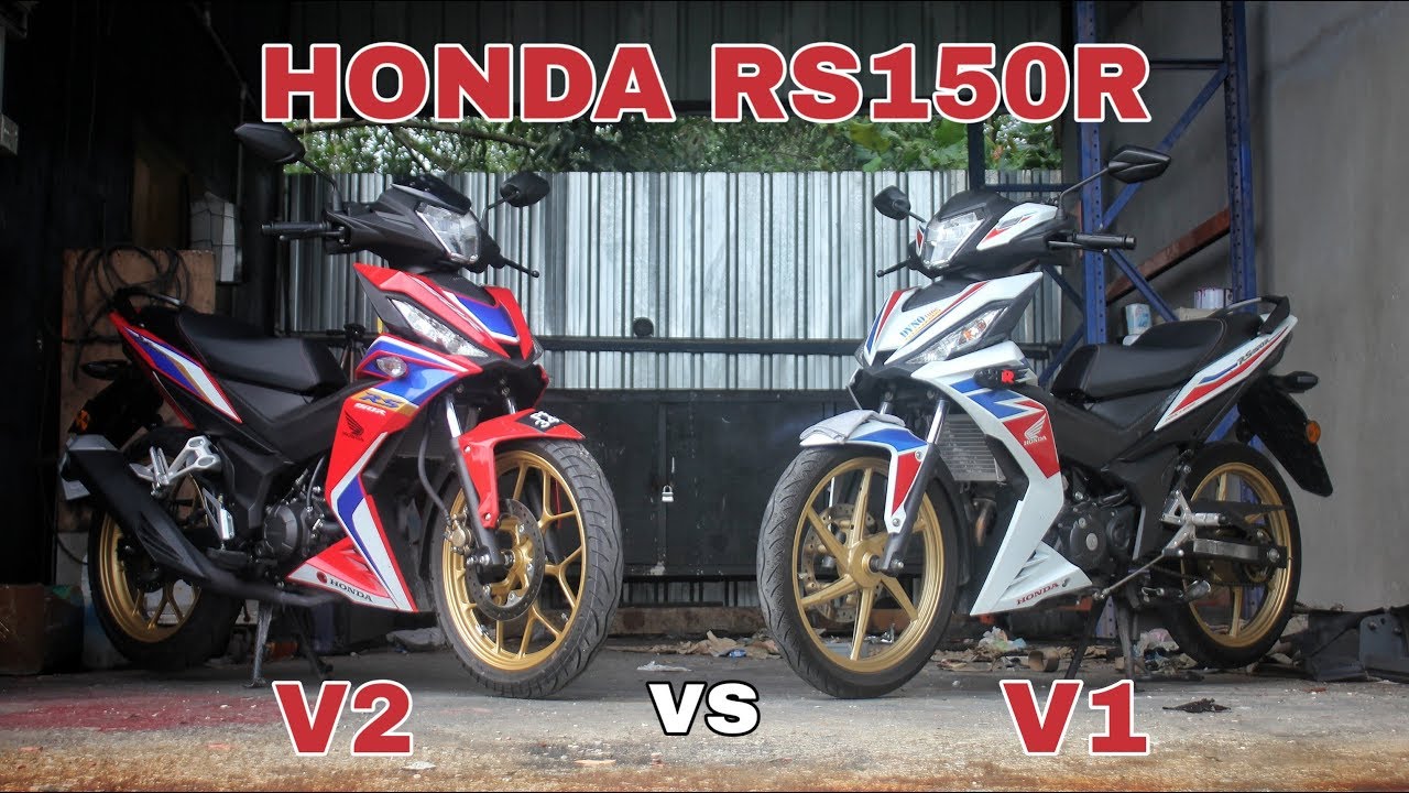 HONDA RS150R V1 vs V2 Malaysia | Perbezaan Ketara - YouTube
