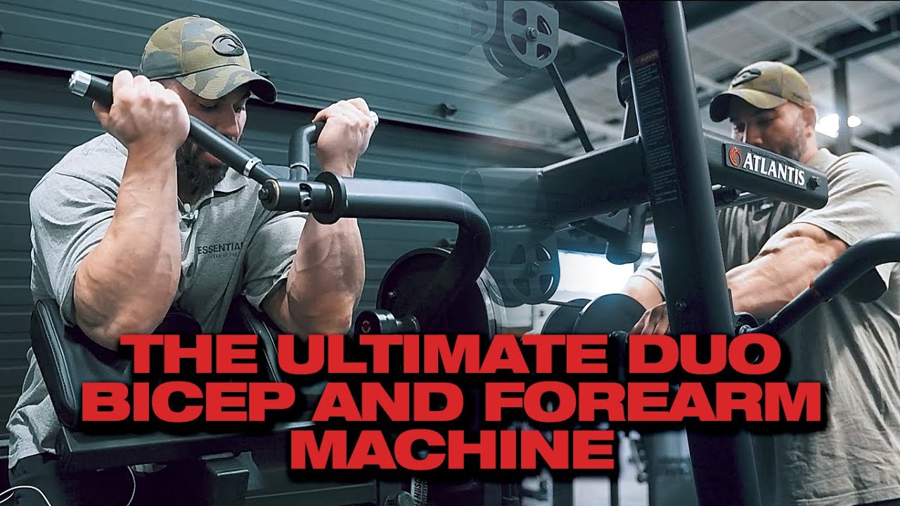 GROW YOUR ARMS WITH THESE 2 MACHINES ft. DORIAN HAMILTON & ATLANTIS ...