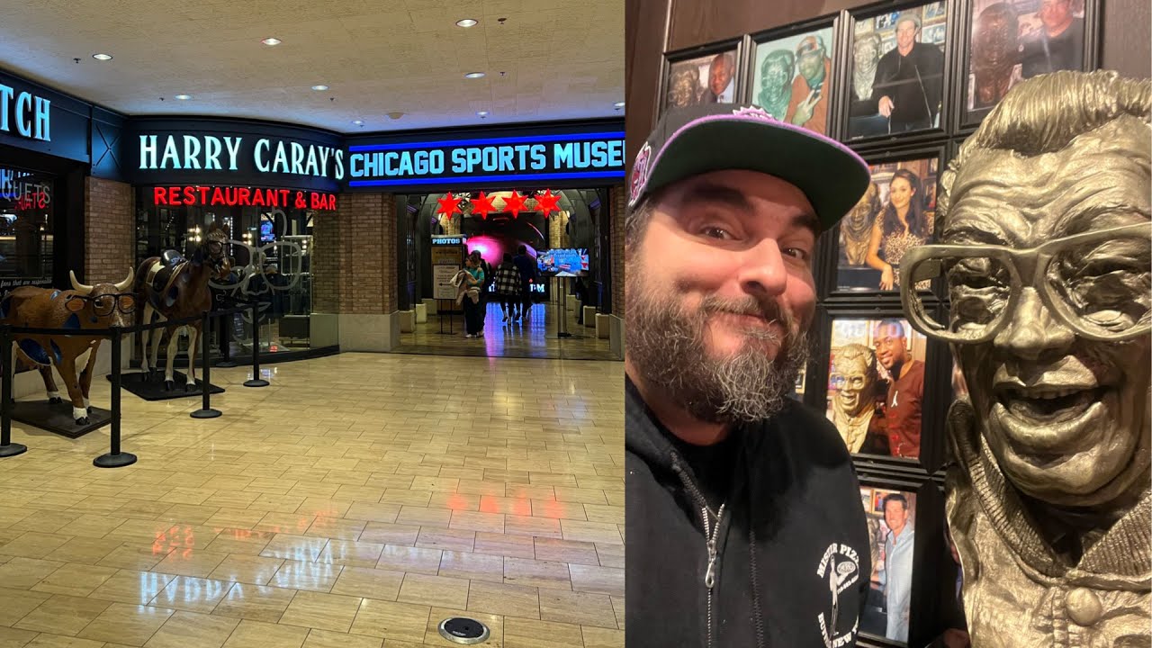 Harry Caray's 7th Inning Stretch Restaurant Review - YouTube