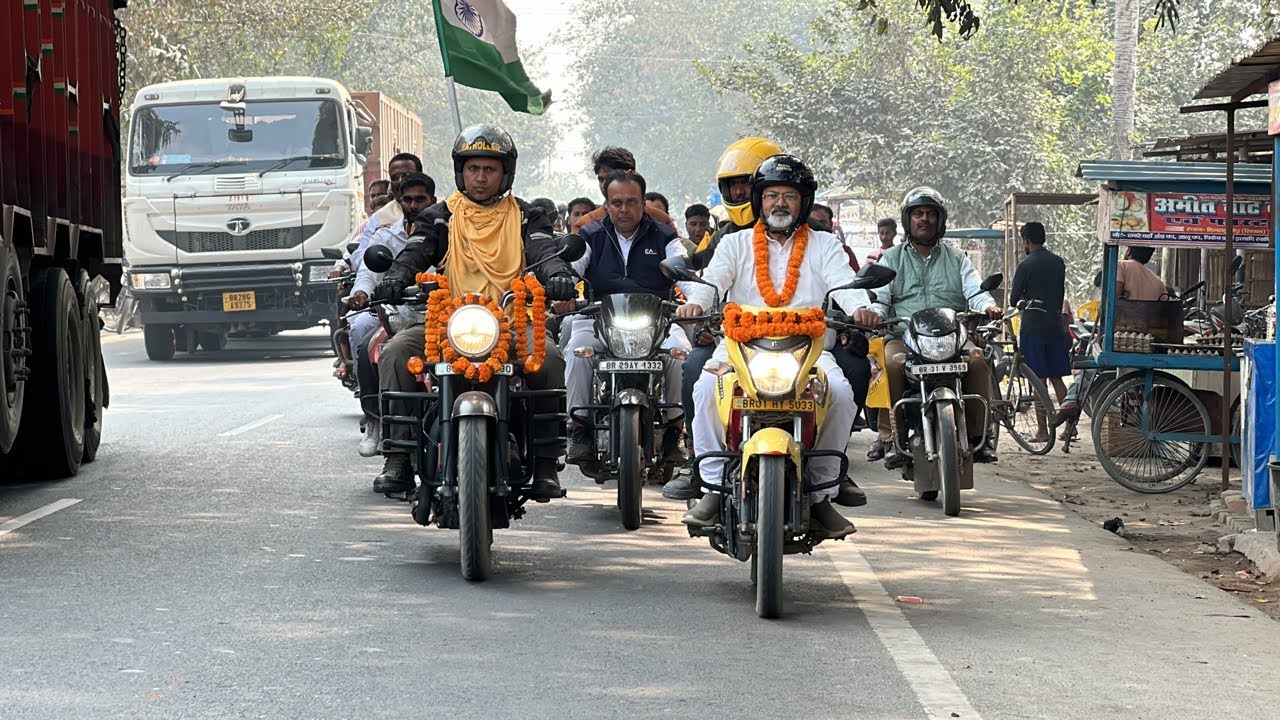 Manoj Bharti joined Anand Mishra Yatra - YouTube