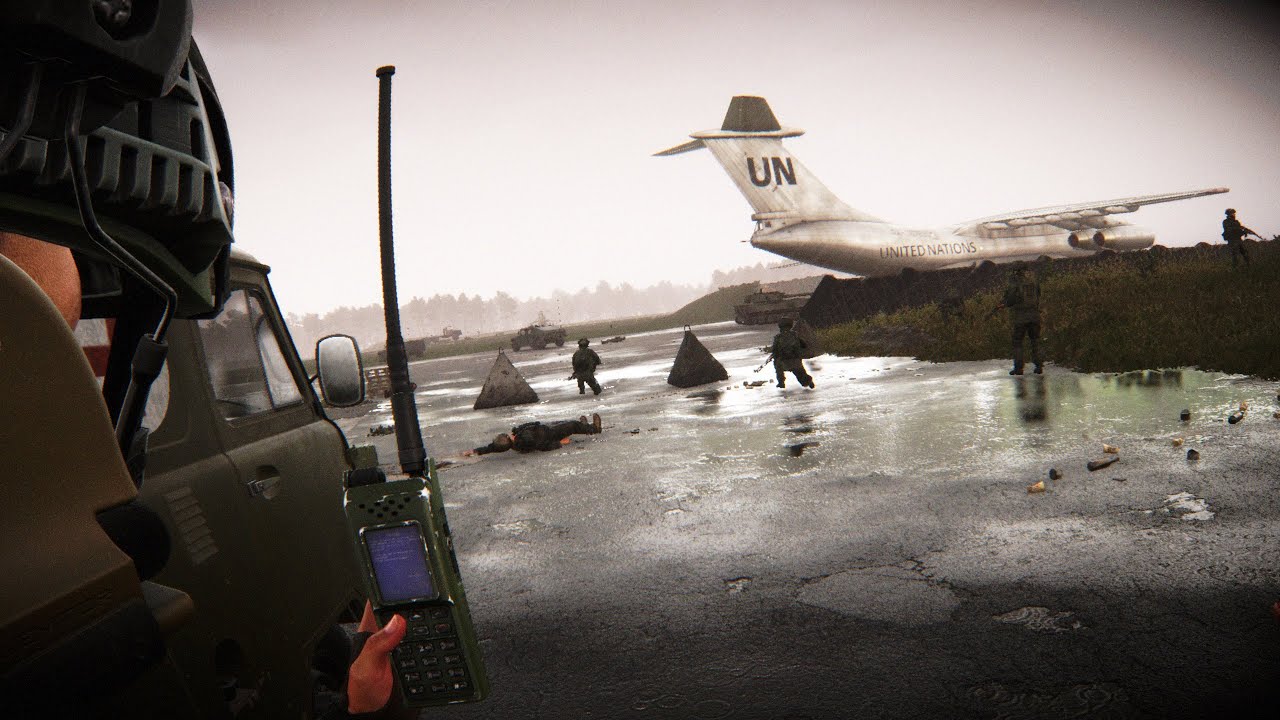 ARMA 4? РЕАЛИСТИЧНЫЙ БОЙ С НАШЛЕМНОЙ КАМЕРЫ [60fps, 1440p] - YouTube