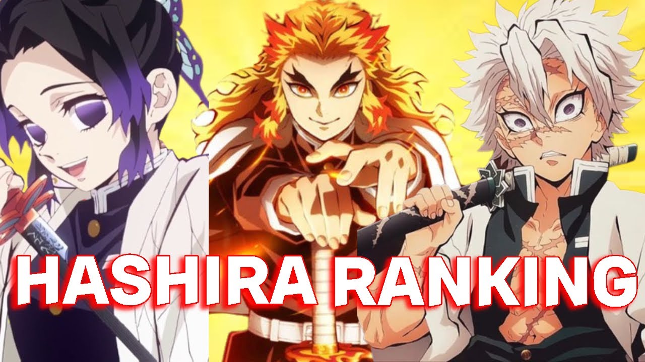 HASHIRA RANKING - YouTube