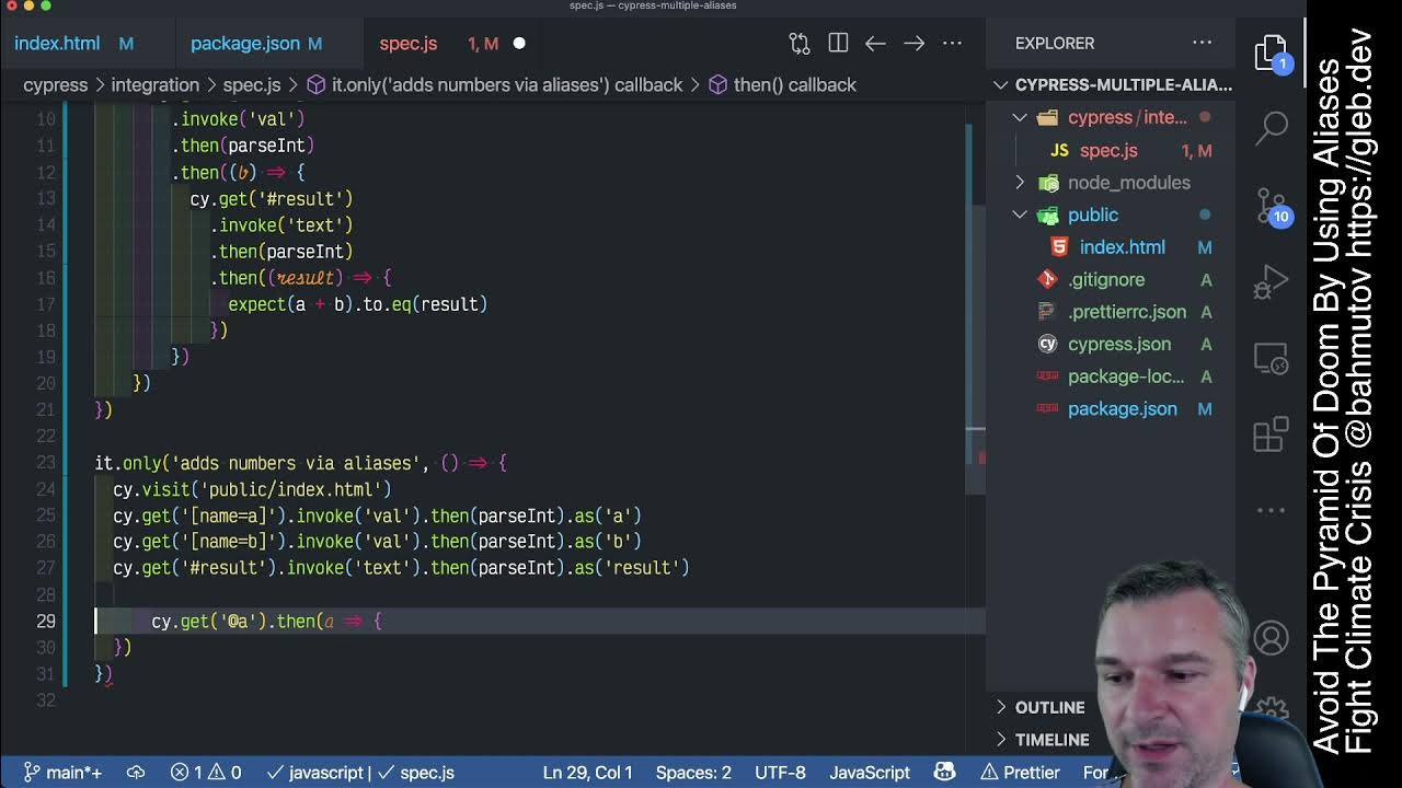 Avoid The Pyramid Of Doom Using Aliases - YouTube
