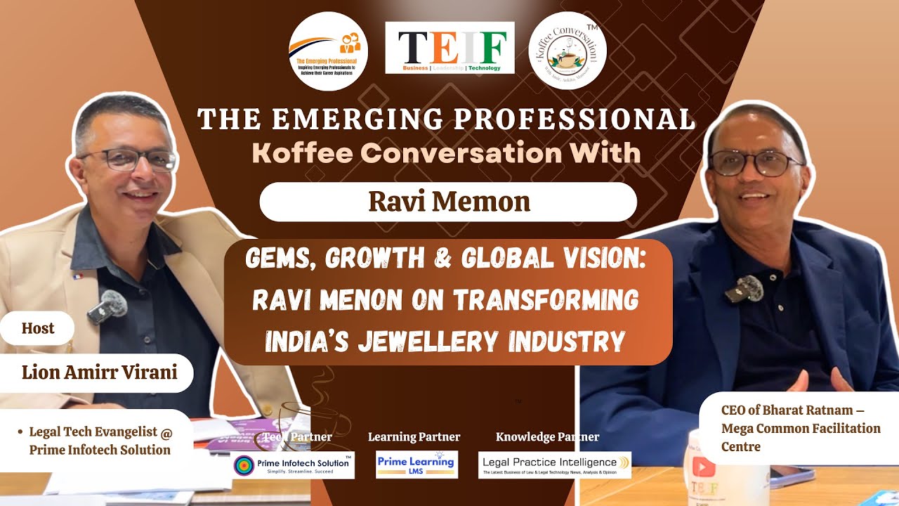Gems, Growth & Global Vision: Ravi Menon on Transforming India’s ...