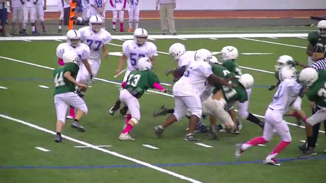 Clark Yarbrough Jr 2014 8th Grade LB/RB Schrade MS (Tx) - YouTube
