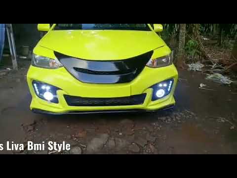 Bodykit Custom Etios Liva Sedan Full Bemper Bmi Style - YouTube