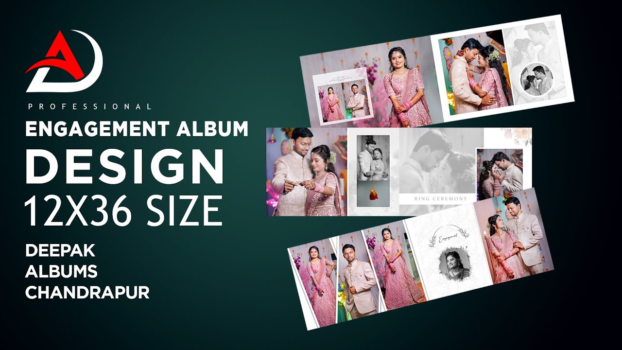 Engagement Albums Design Size12x36 | Wedding Albums Design | Wedding ...