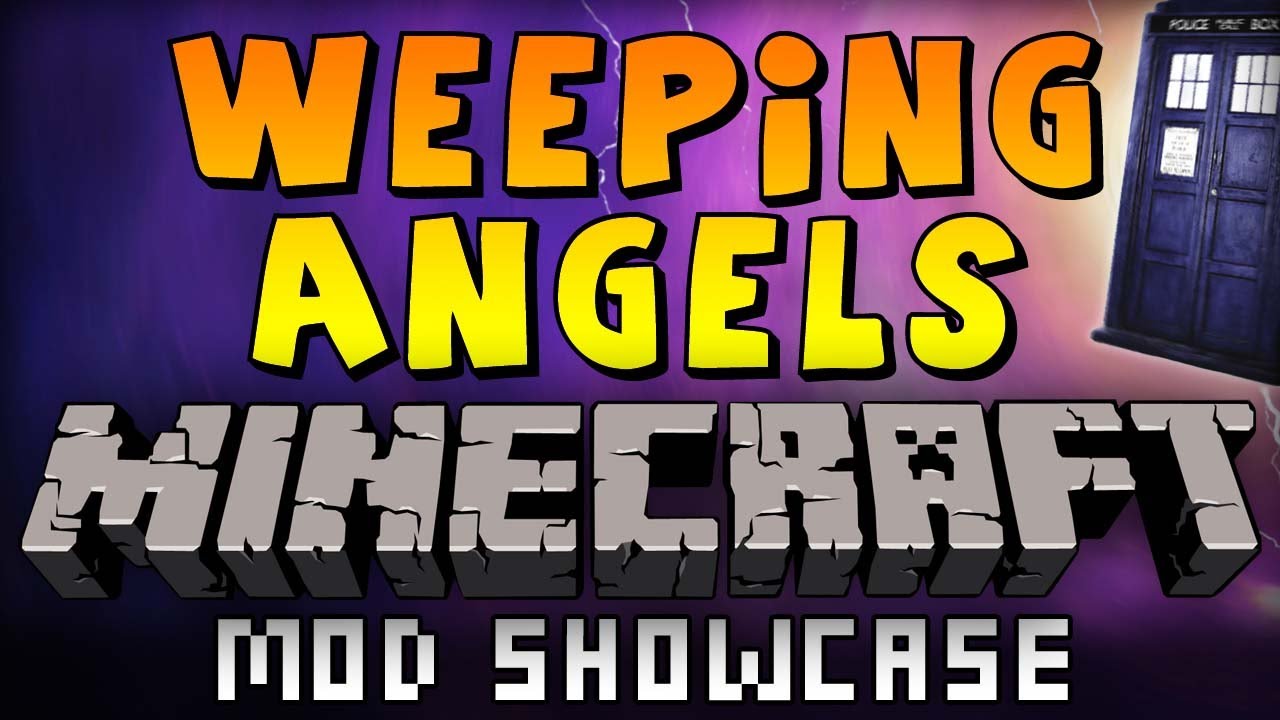 MineCraft Mod Showcase - Weeping Angels Mobs with DaZZOnUTube - YouTube