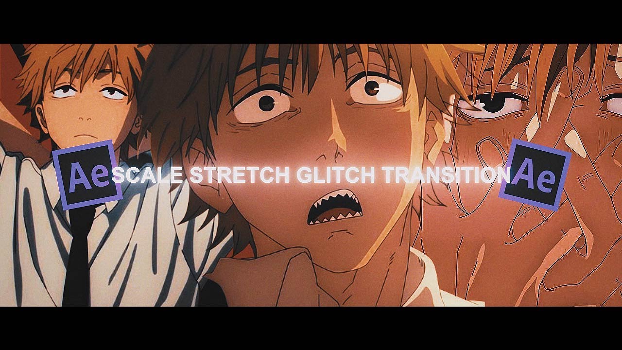 Scale Stretch Glitch Transition | After Effects - YouTube