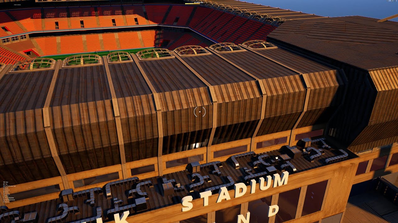 Fortnite Stadium 6: How I build Roofs/Canopies - YouTube