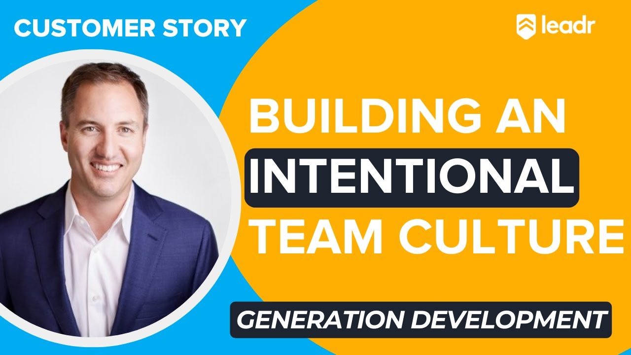 Generation Development Prioritizes People Development at Scale Using ...