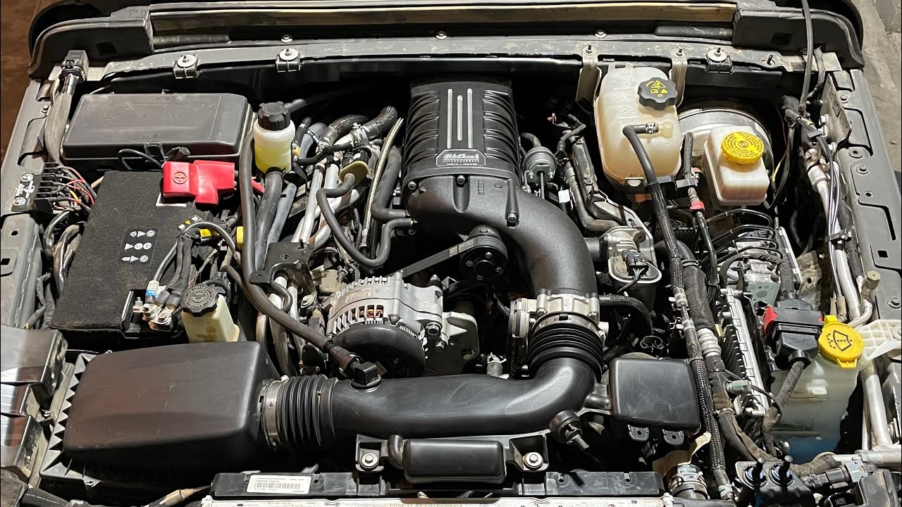 I got my 2020 JL Wrangler Supercharged [Edelbrock - Eaton TVS R1320 ...