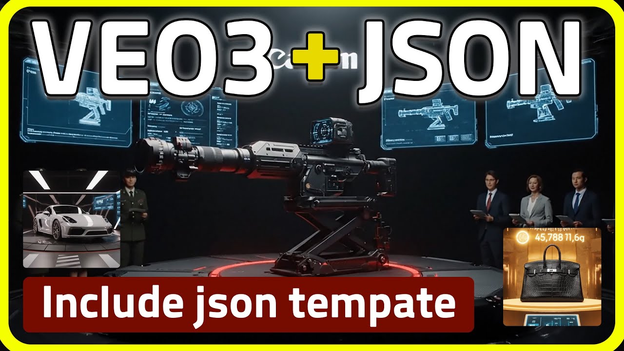 Google Veo 3를 전문가처럼 사용하는 방법 JSON (프롬프트 템플릿 포함) - YouTube