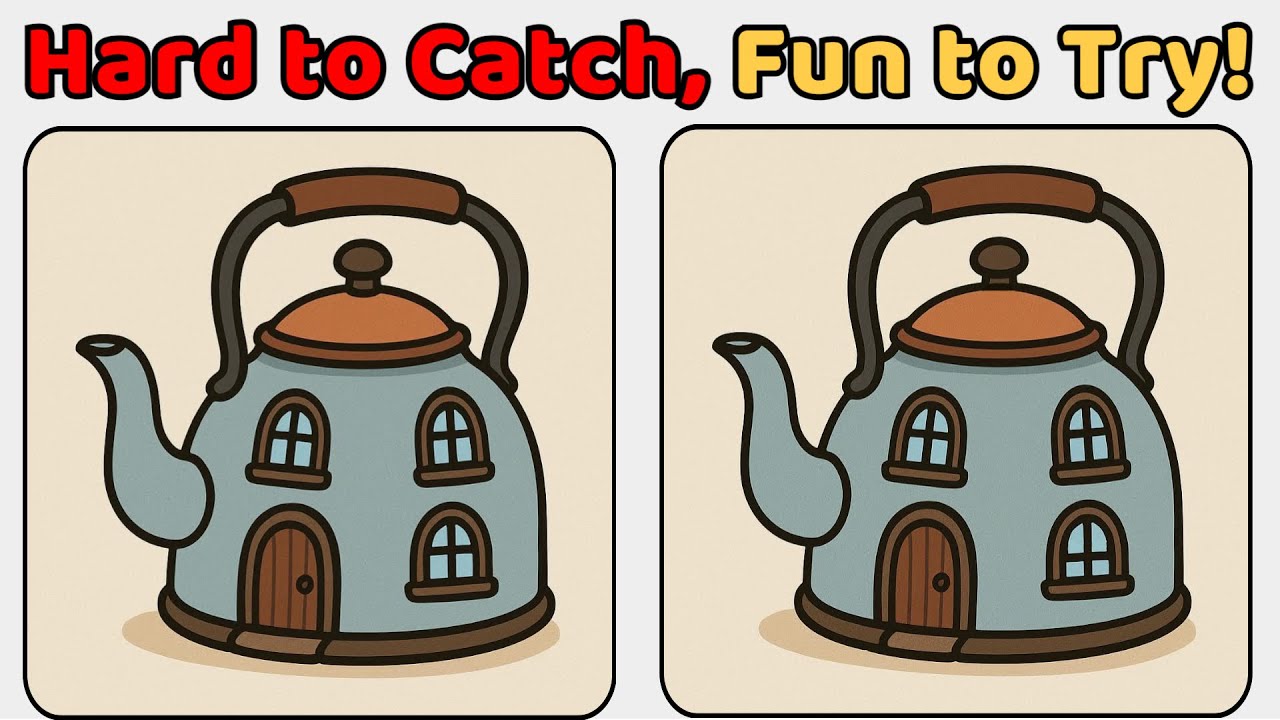 Spot The Difference : Hard to Catch, Fun to Try! Only a Few Can Spot It ...