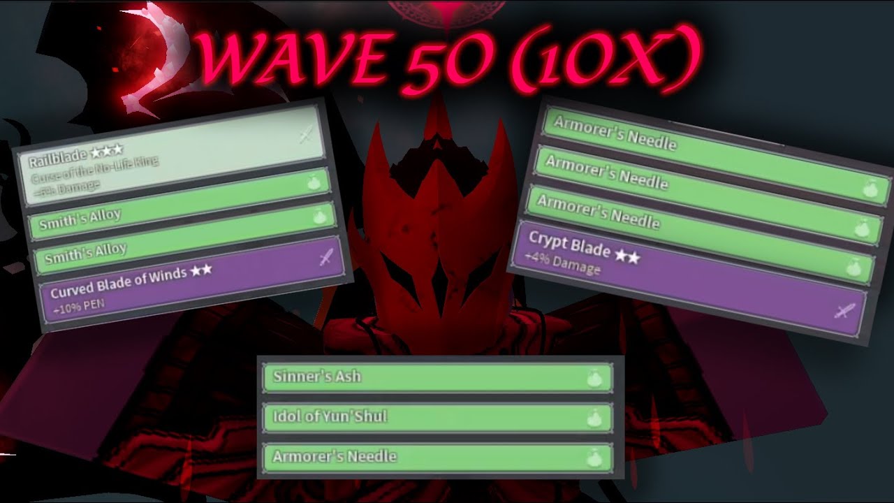 Loot From 10 WAVE 50's Diluvian Mechanism (2X LOOT) | Deepwoken - YouTube