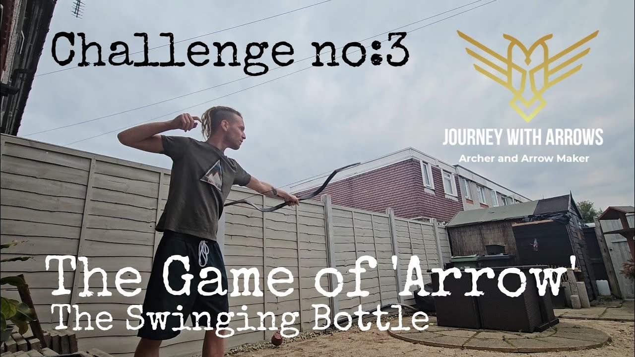 The Game of 'ARROW' Challenge no: 3 The Swinging Bottle Shot! - YouTube