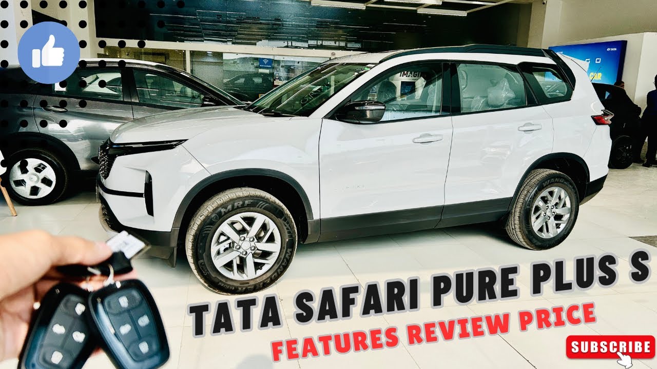2025 Tata Safari Pure Plus S features and price 😍#tatasafarilovers # ...
