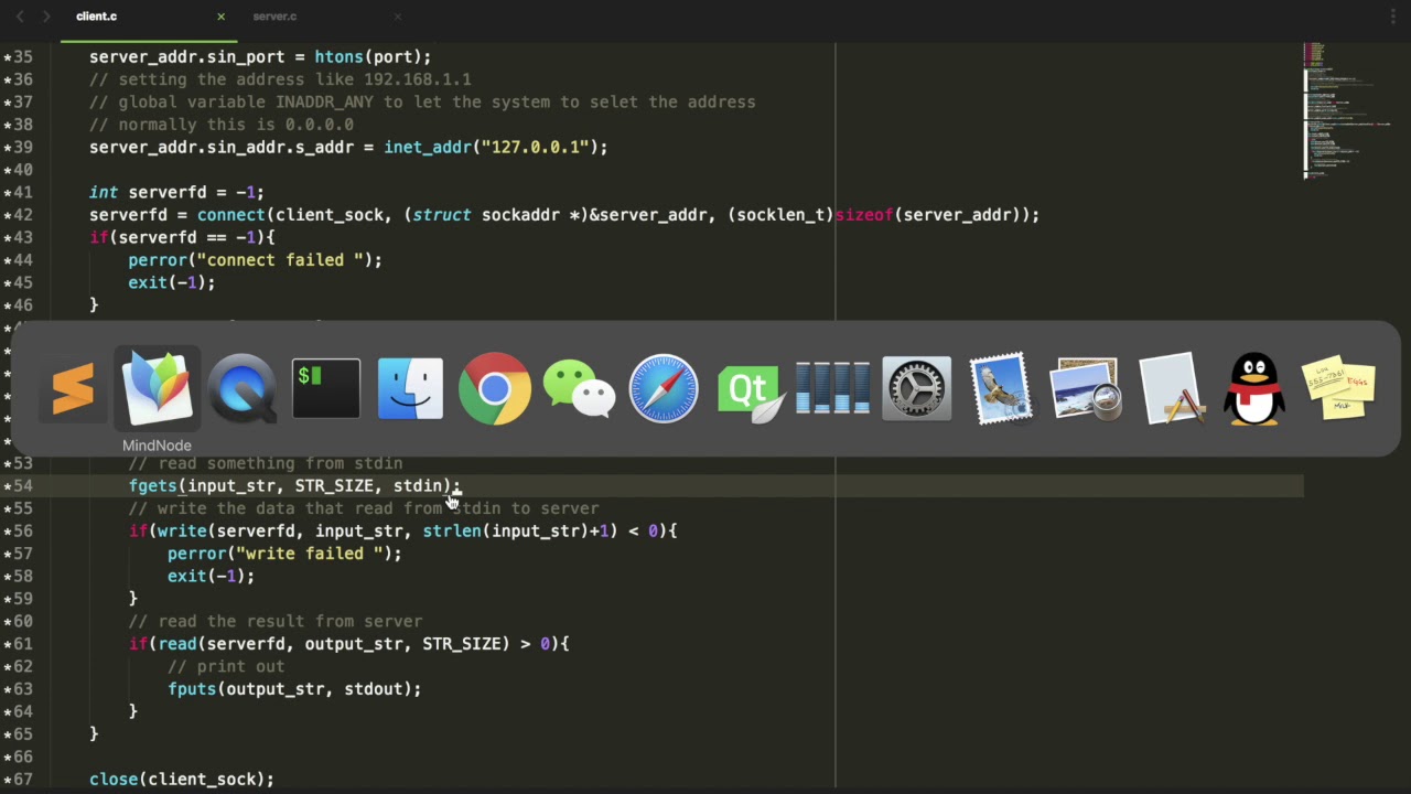 6 socket client - YouTube