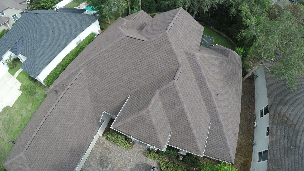 Barkwood shingle by GAF Timberline HDZ - YouTube