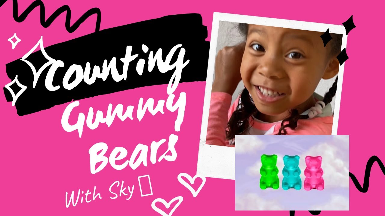 Fun Counting Gummy Bears: Activities for kids during Covid19 - YouTube