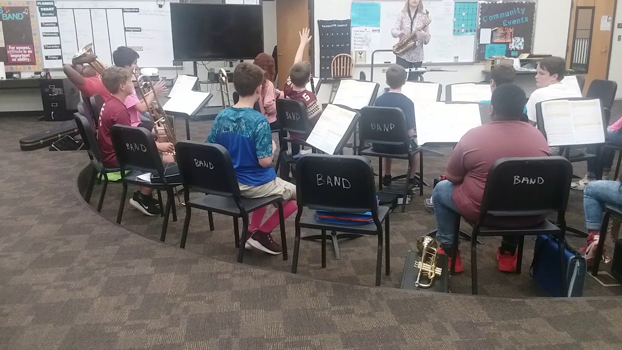 In band class part 2 - YouTube