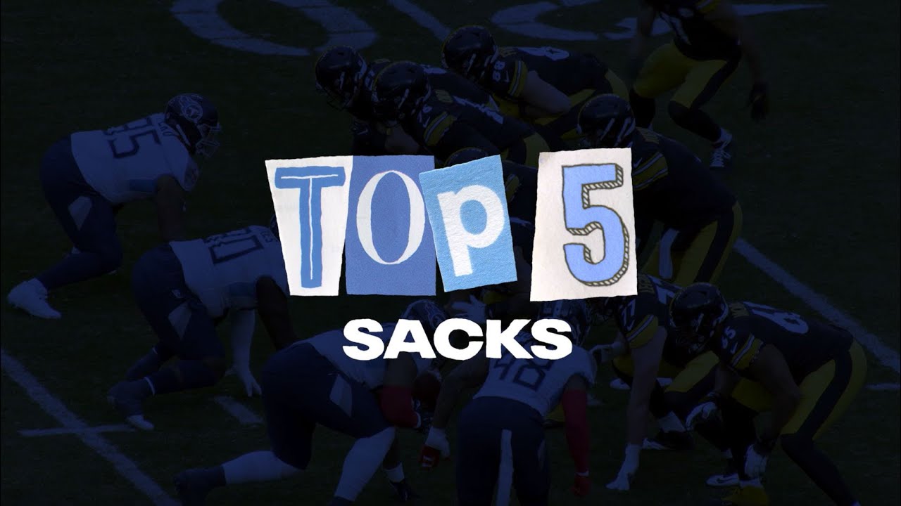 Top 5 Sacks | 2021 Season Recap - YouTube