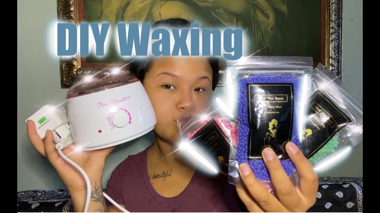 DIY Waxing From Aliexpress mini Wax Machine - YouTube