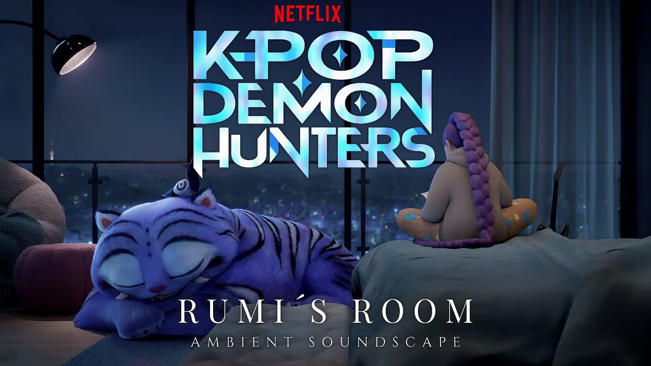 Rumi´s Room I K-pop Demon Hunters Inspired Ambience 🐯💜 - YouTube