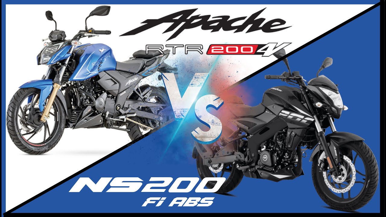 NS 200 FI ABS vs TVS Apache 200 Fi ABS || Comparativa Completa || @locoporlasmotos - YouTube