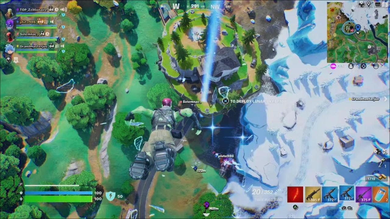 Fortnite Squad Gameplay ''Zero Build" Chapter 4 Season 2 ‼️‼️ - YouTube