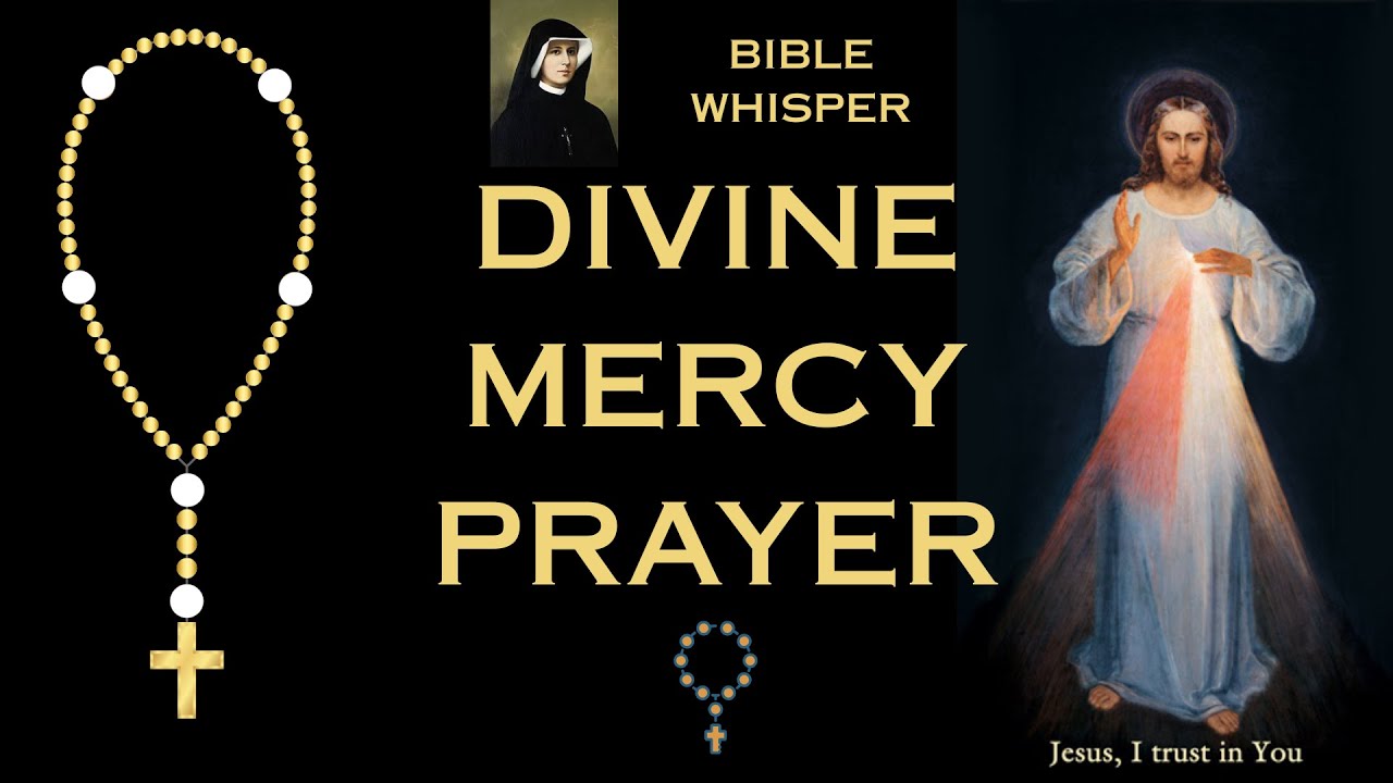 DIVINE MERCY CHAPLET | ST FAUSTINA | PRAY WITH US 🙏 - YouTube