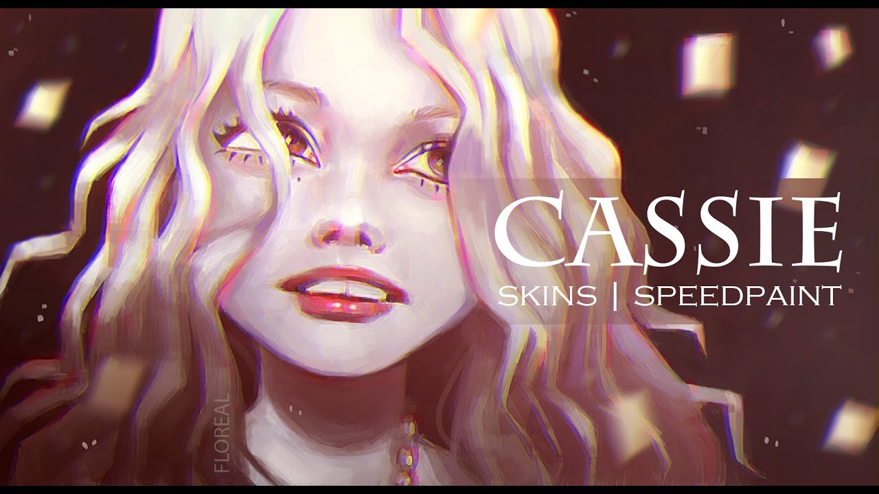 CASSIE AINSWORTH | speedpaint | SKINS - YouTube