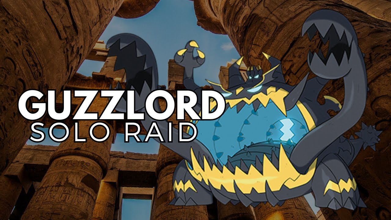 🗑️GUZZLORD🗑️ ULTRA BEAST SOLO RAID in @pokemongo! - YouTube