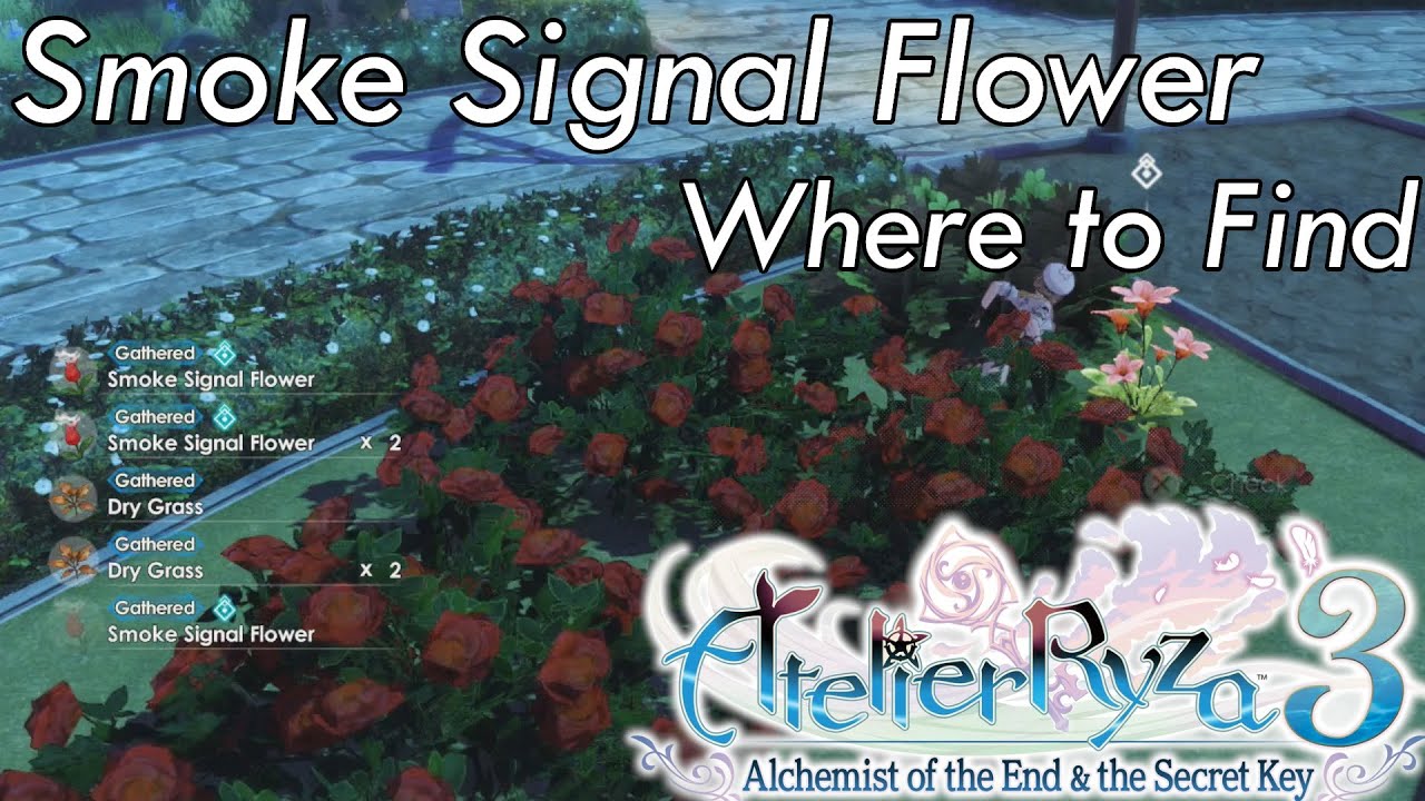 Atelier Ryza 3 - Where to Find Smoke Signal Flower - YouTube