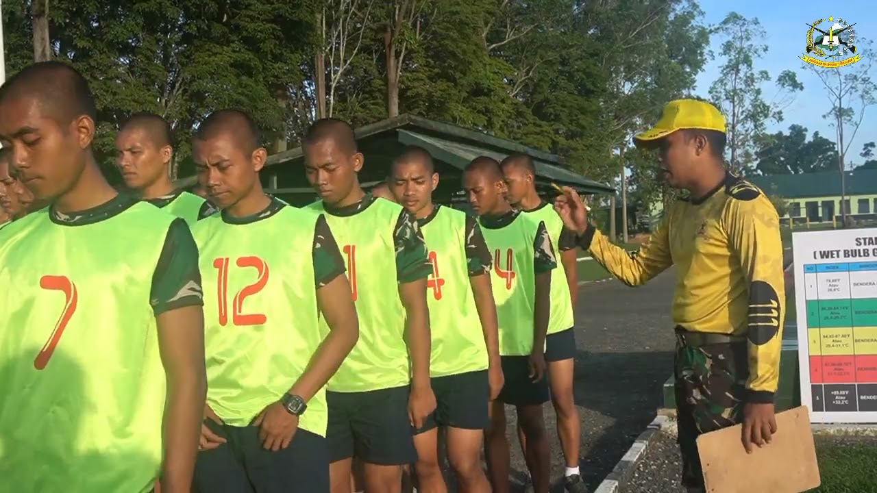 Cara menghadapi garjas/samapta tni#pendidikanmiliter #tni #tniad # ...
