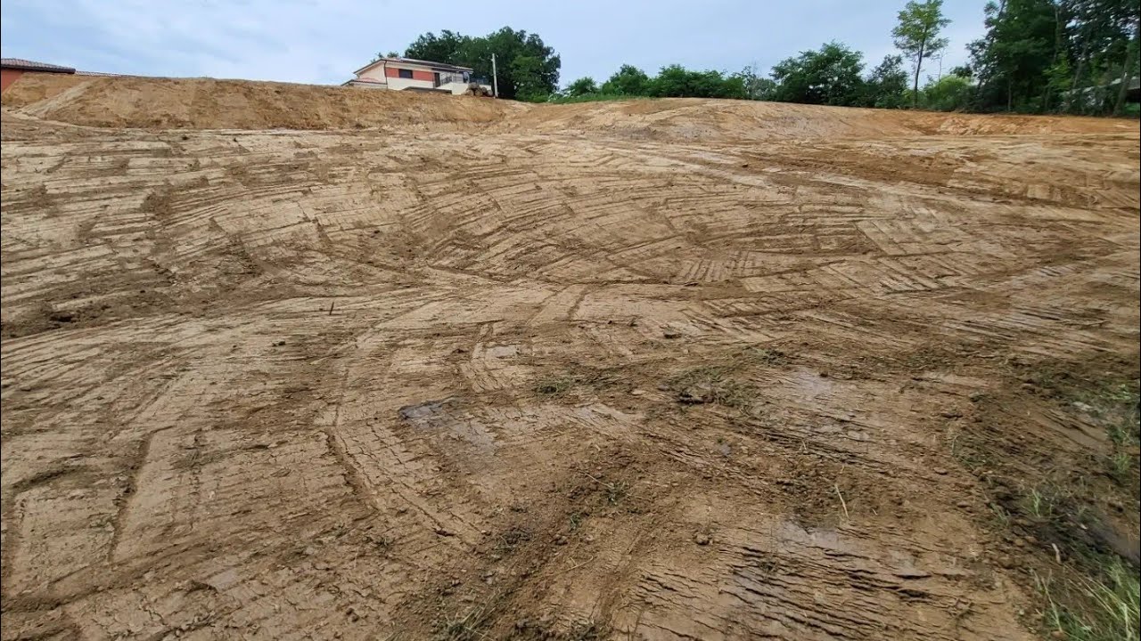 travaille dans une pente abrute avec la pelle "CAT 314E " [ Partie 3 ...