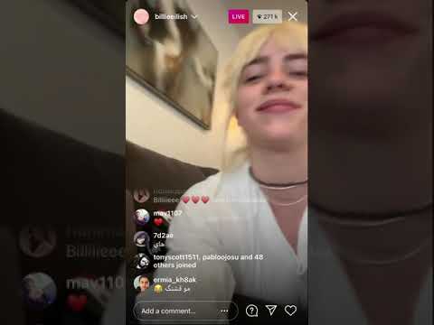 Billie Eilish live instagram 27.03.2021