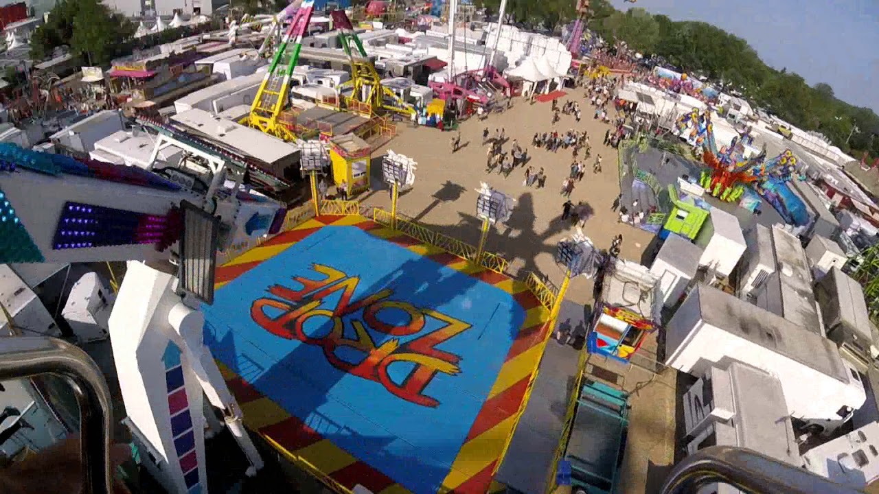 Manège Drop Zone (Top scan) - On Ride 2018 - YouTube