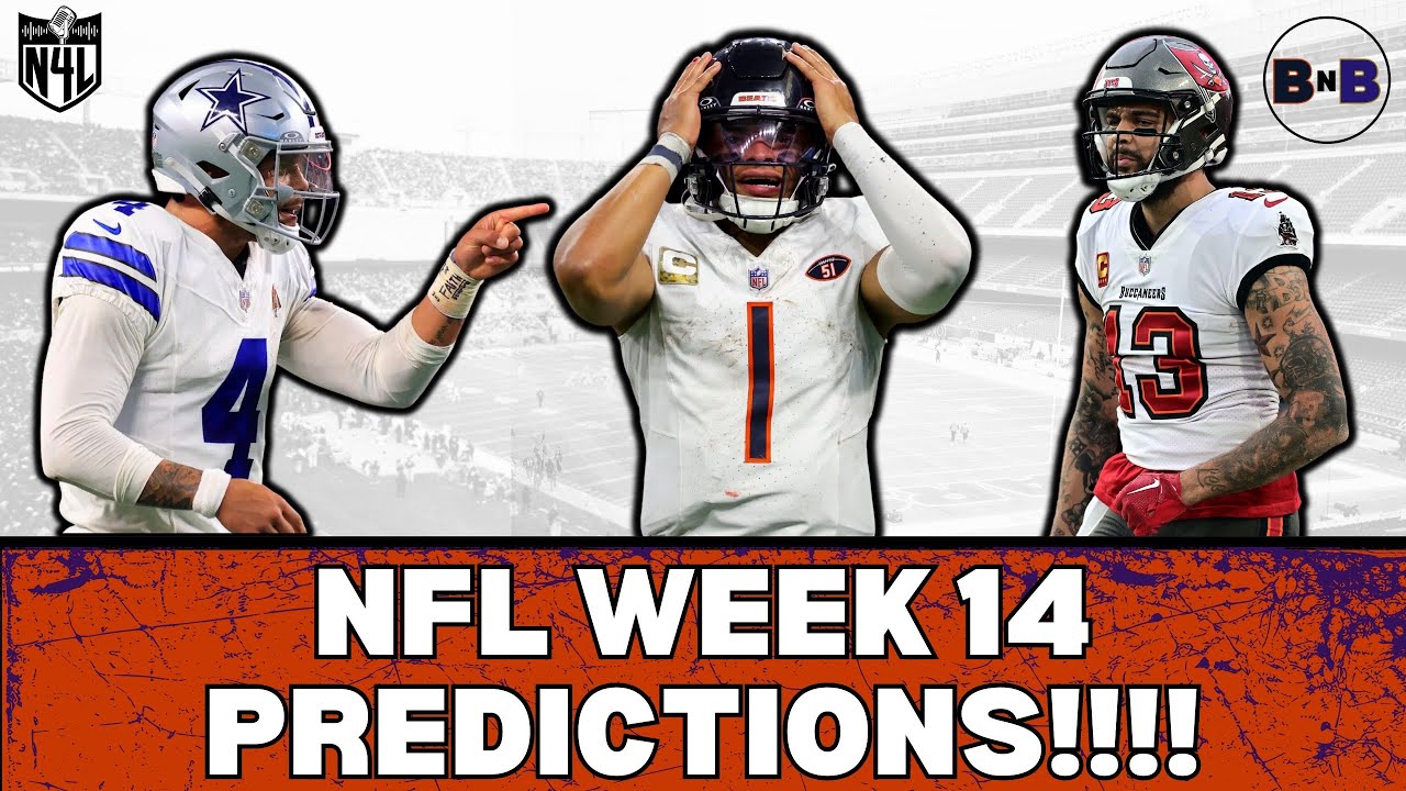 NFL Week 14 PREDICTIONS - YouTube