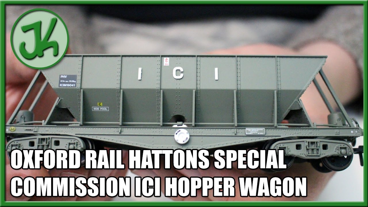 Oxford Rail Hattons Special Commission ICI Hopper Wagon 19041 ...