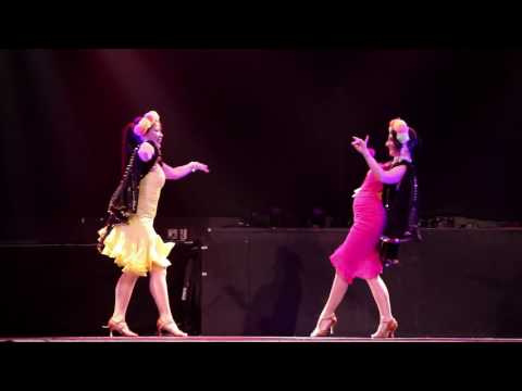 Andrea and Naomi dance Melaya Leff at Ya Helwa V