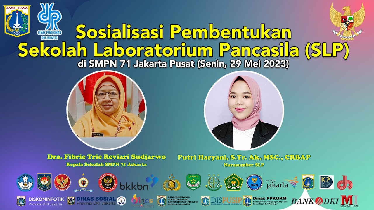 Sosialisasi Pembentukan SLP SMPN 71 Jakarta - YouTube
