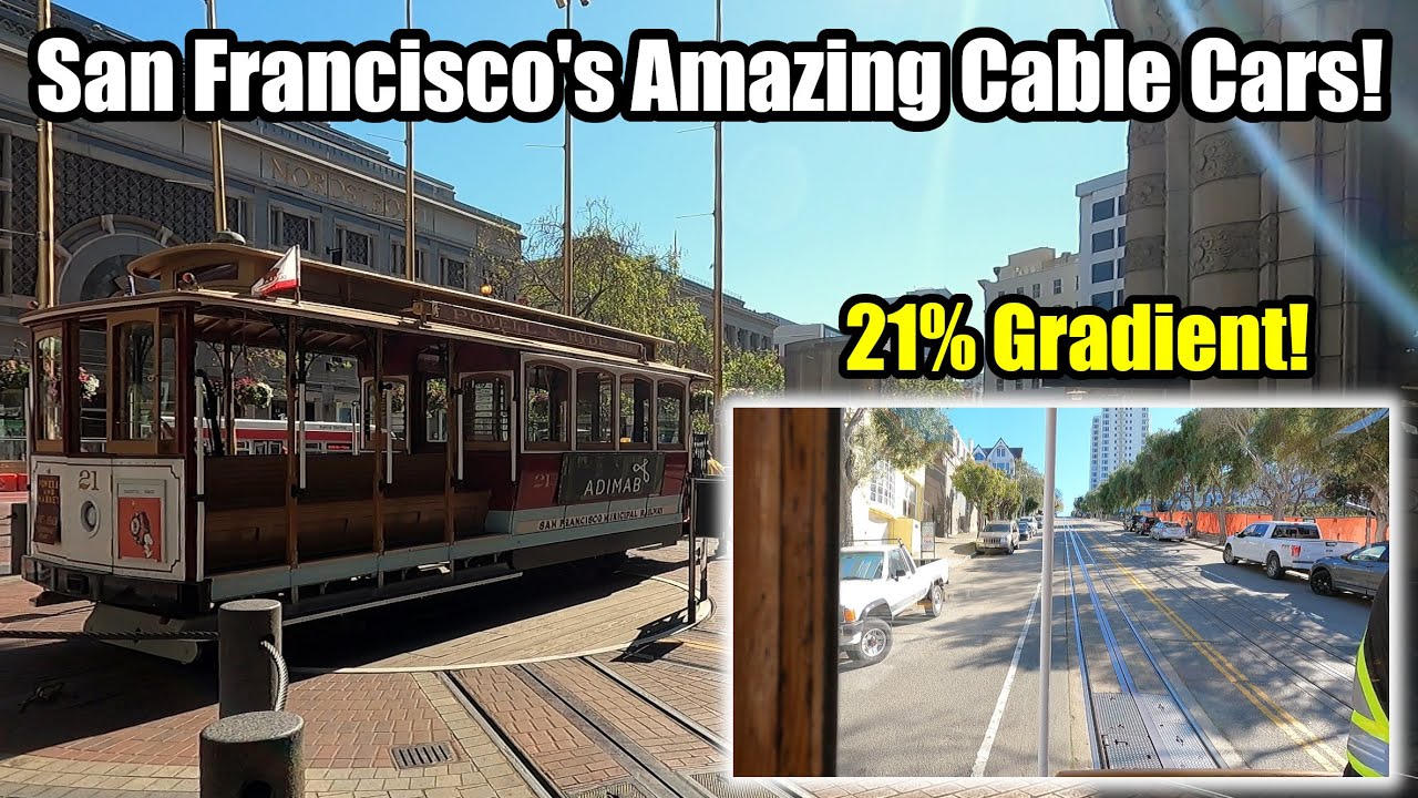 San Francisco's AMAZING Cable Cars! - YouTube