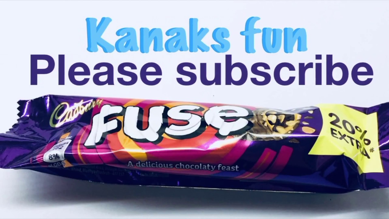 cadbury fuse chocolate review - new fuse chocolate - YouTube