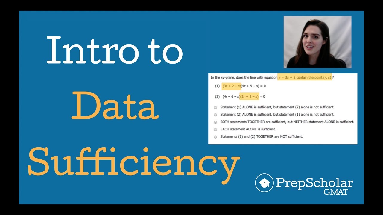 Online Lesson: Introduction to GMAT Data Sufficiency - YouTube
