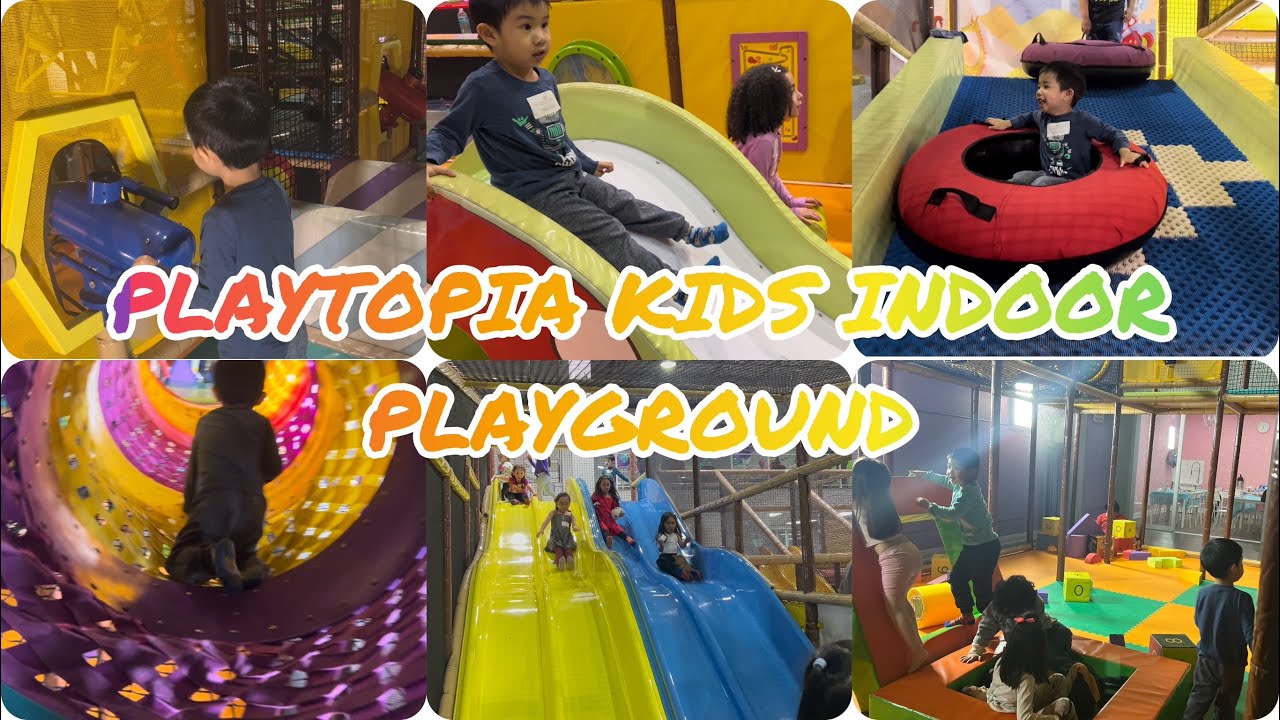 Indoor Playground Fun for Kids at PLAYTOPIA - YouTube