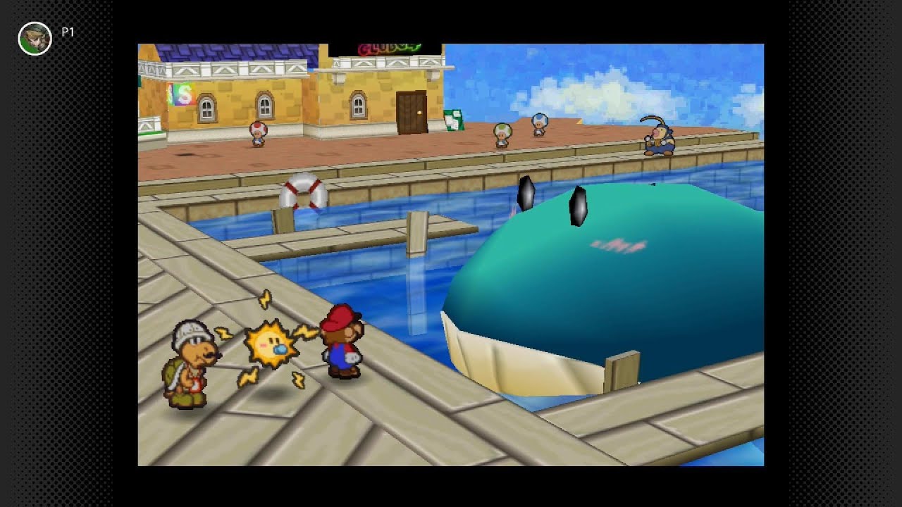 Whale or giant tuna. [Paper Mario (Episode 12)] - YouTube