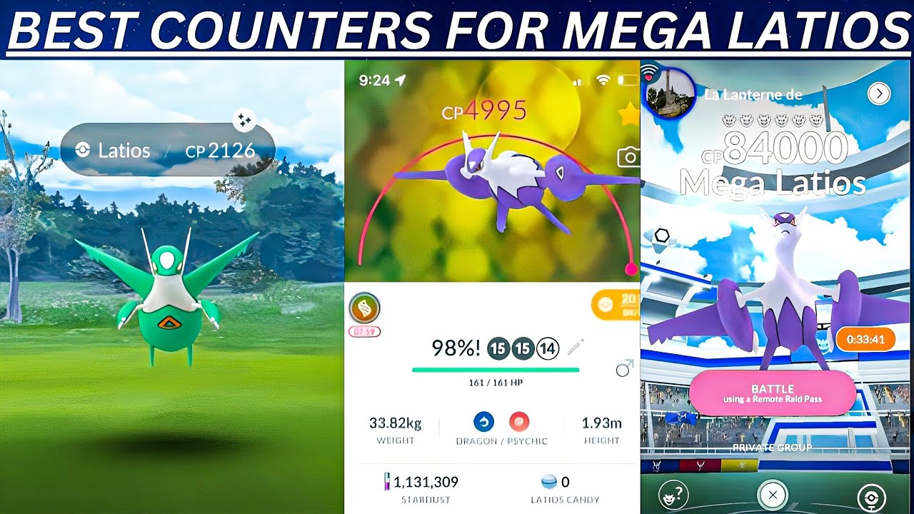 Best Counters For Mega Latios - YouTube