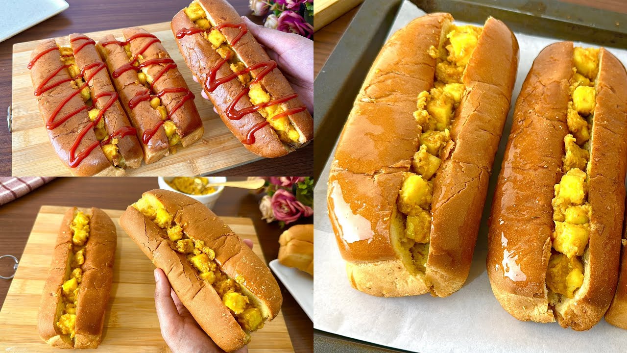 Ramzan Special Stuffed Paneer Buns | Bakery Buns Recipe | Paneer Buns ...