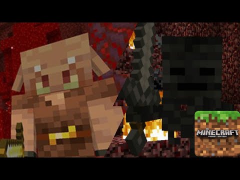 Piglin vs Wither Skeleton - Minecraft - YouTube